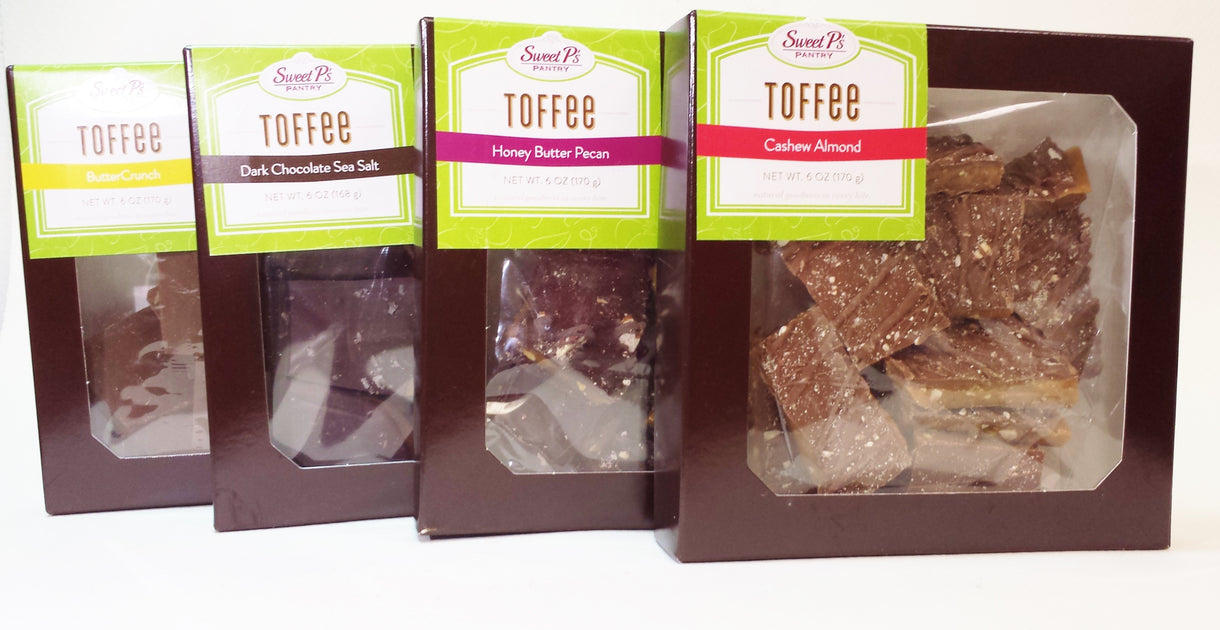 Toffee Gift Box – Award-Winning Toffee in Milk, Dark & Ruby Chocolate ...